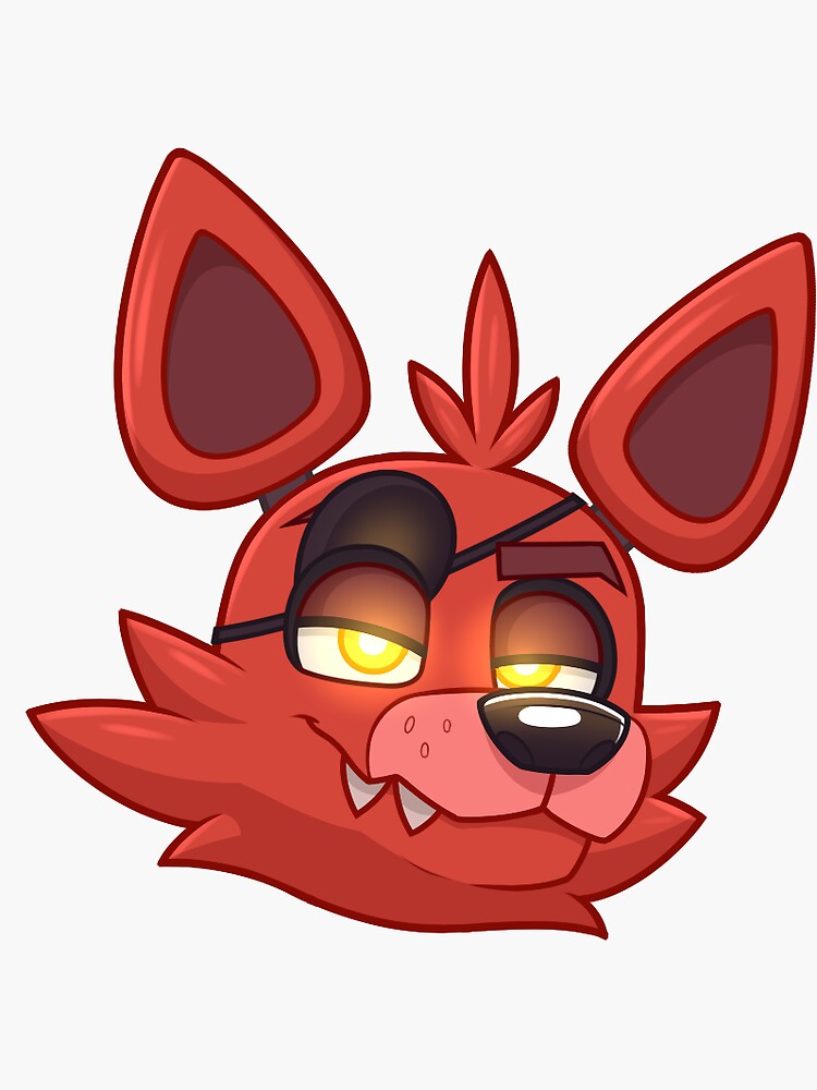 "Spooky Robot Fox" Sticker for Sale by acstlu | Redbubble