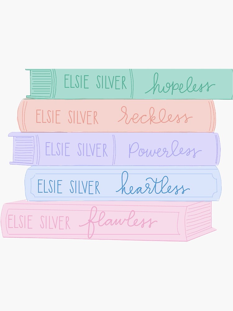 "Chestnut Springs Series by Elsie Silvers" Sticker for Sale by ...