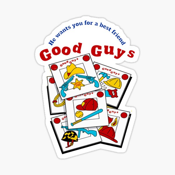 "GOOD GUYS" Sticker by BOYZNEWYORK | Redbubble