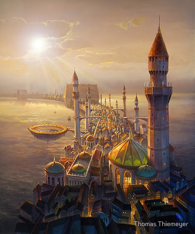 "Shadowbridge" by Thomas Thiemeyer | Redbubble