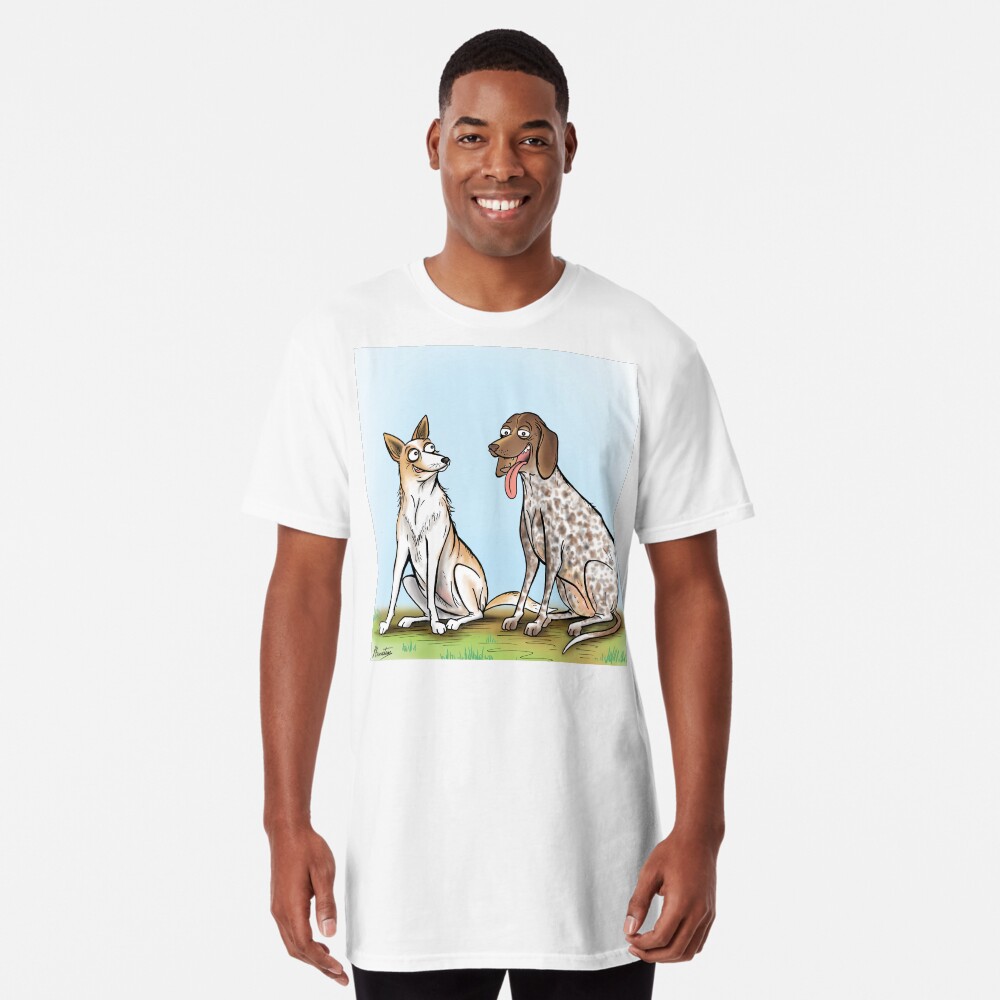 "2 Dogs" Poster for Sale by Jed Dunstan | Redbubble