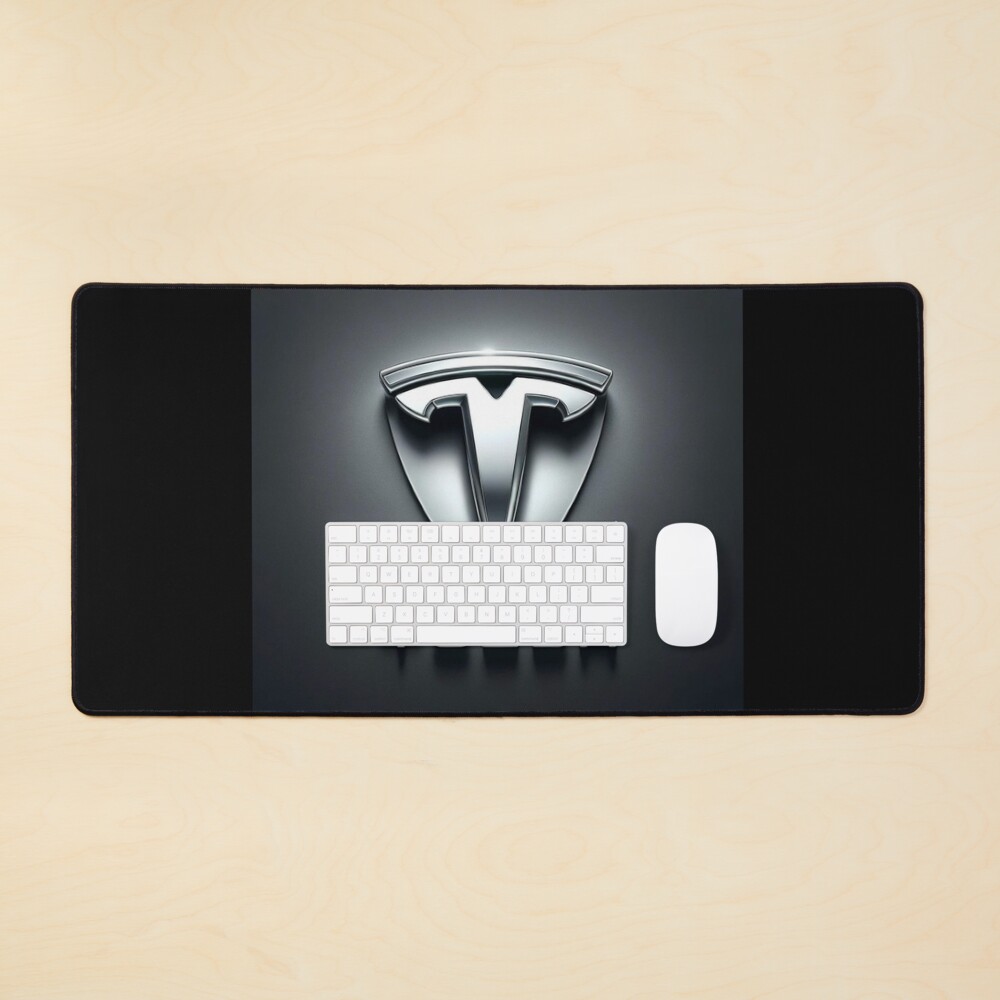 "Tesla logo" Sticker for Sale by TEEJAMBOREE | Redbubble
