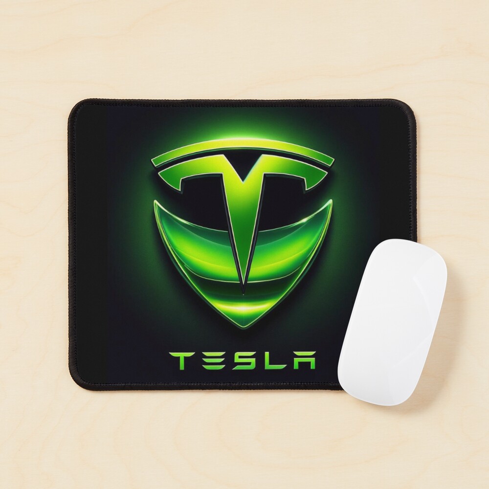 "Tesla logo" Sticker for Sale by TEEJAMBOREE | Redbubble