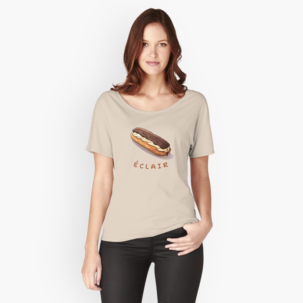 "Eclair | French cuisine | Dessert" Sticker for Sale by ILSOL | Redbubble