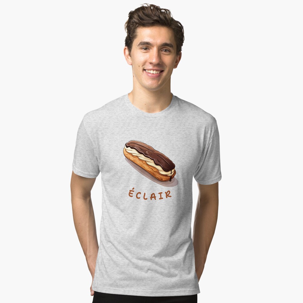 "Eclair | French cuisine | Dessert" Sticker for Sale by ILSOL | Redbubble