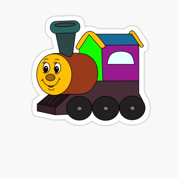 "Small Railway Tuf Tuf #1-2#" Sticker by FantasyWelt | Redbubble