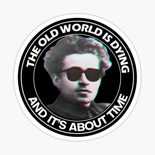 "Gramsci's Crisis" Sticker for Sale by AutumnRouge | Redbubble