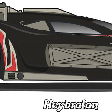 "HW Acceleracers Spine Buster Vector Art" Sticker for Sale by Heybratan ...