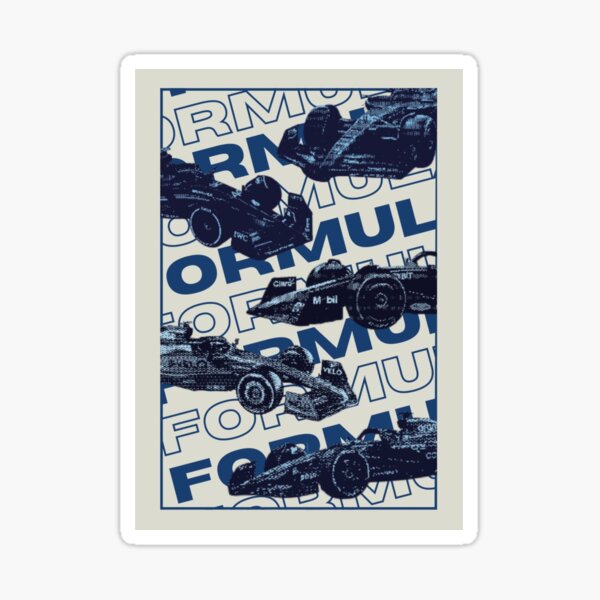 " Formula 1 - Formula 1 " Sticker for Sale by JPEGit | Redbubble