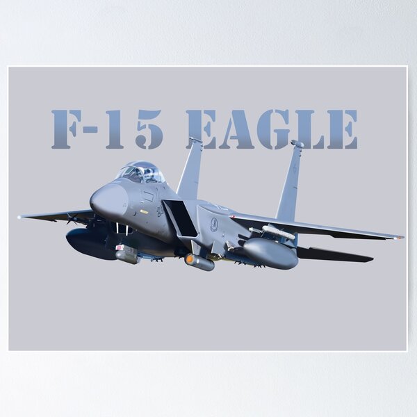 "F-15 Eagle" Poster by Sibo Miller | Redbubble