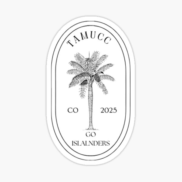 "TAMUCC Go Islanders class of 2025" Sticker for Sale by Lena Goff ...