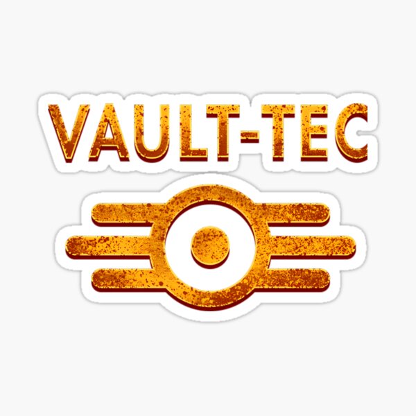 "Fallout - Vault Tec" Sticker for Sale by huraniturbi | Redbubble