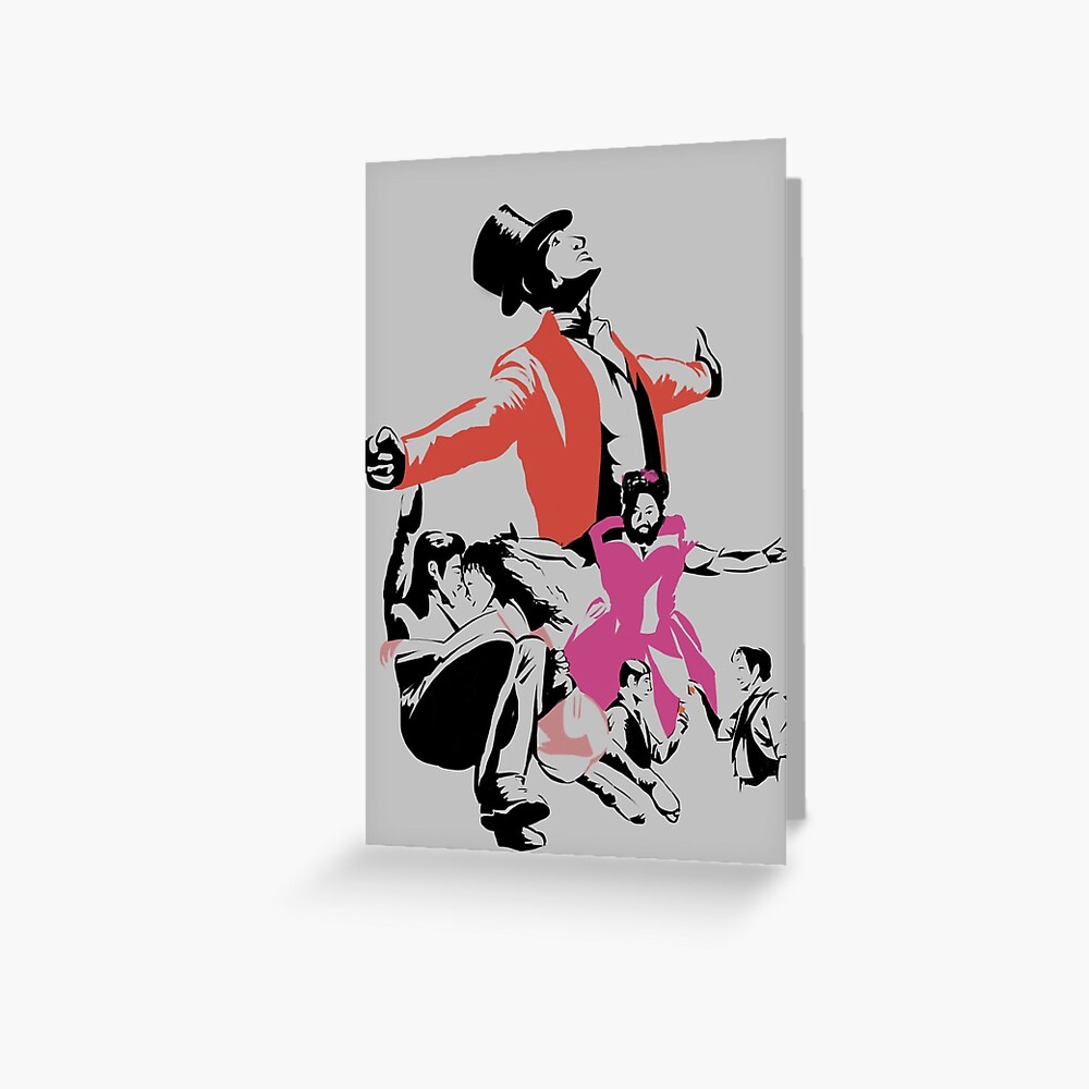 "The Greatest Showman Silhouette" Greeting Card for Sale by ...