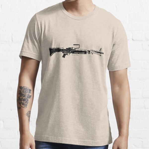 "M60 Machine Gun - The Pig" T-shirt for Sale by nothinguntried ...