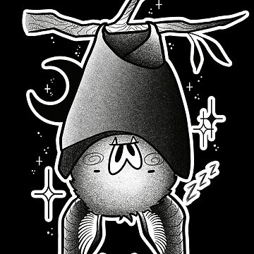 "Bart The Bat overslept the bats' night out" Sticker for Sale by Meow ...