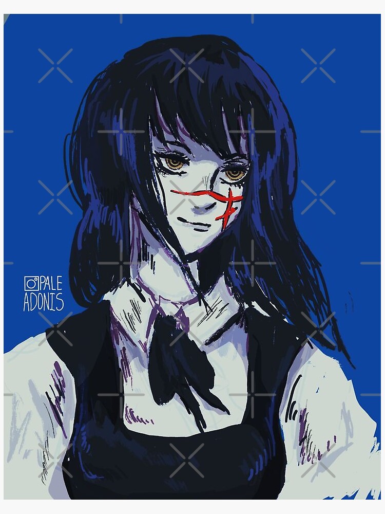 "csm war devil cute anime girl" Sticker for Sale by Pale Adonis | Redbubble