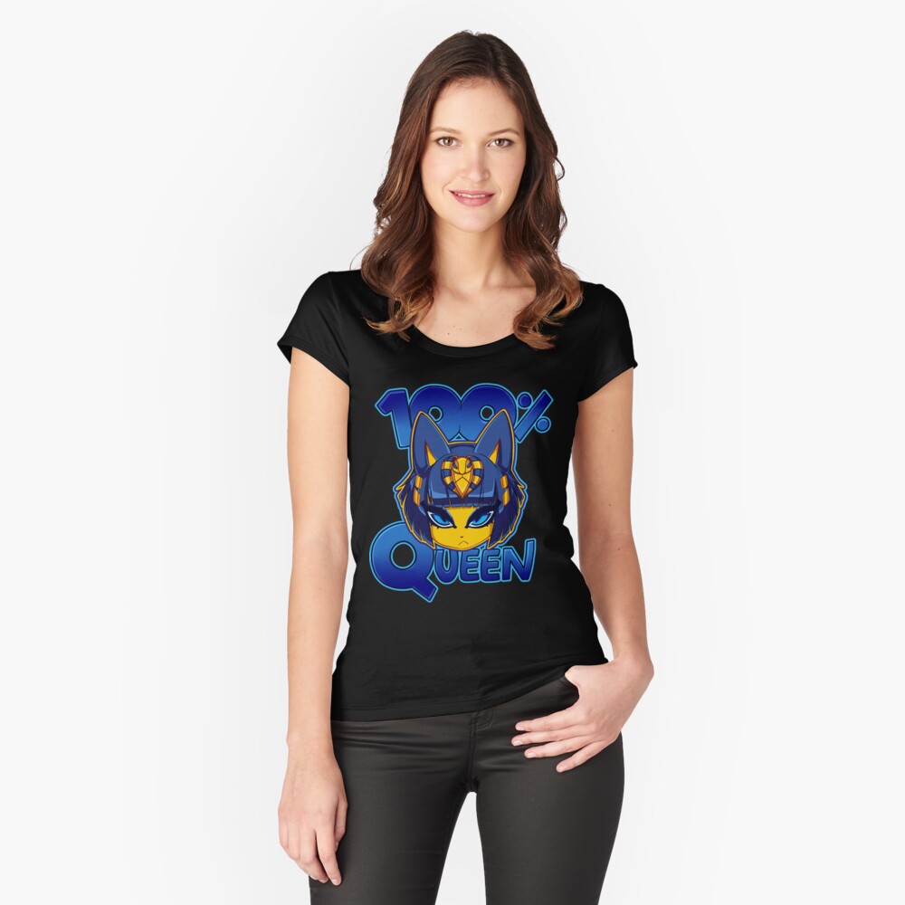 "100% queen Ankha" Sticker for Sale by Kronilix | Redbubble