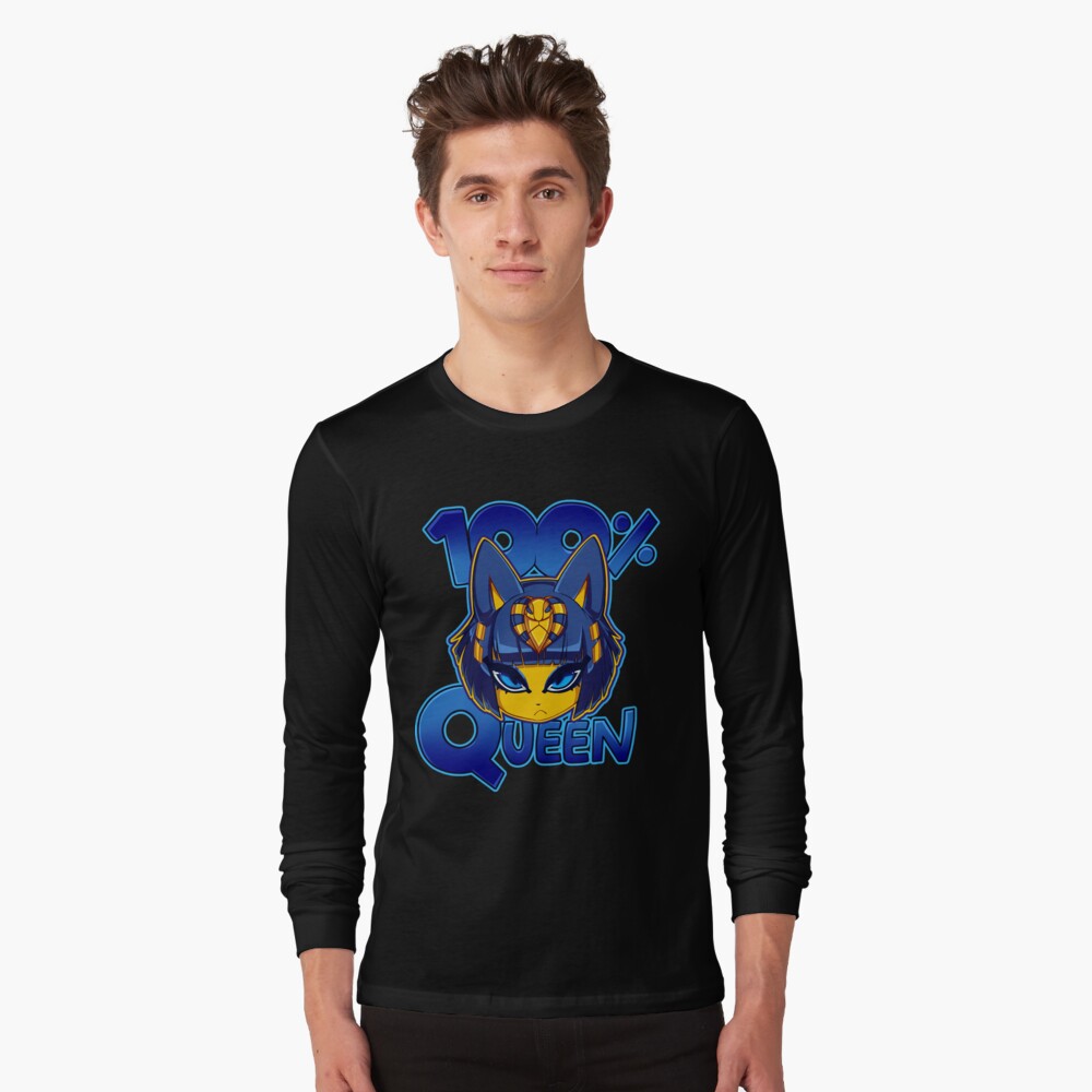 "100% queen Ankha" Sticker for Sale by Kronilix | Redbubble