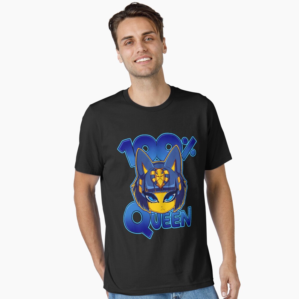 "100% queen Ankha" Sticker for Sale by Kronilix | Redbubble