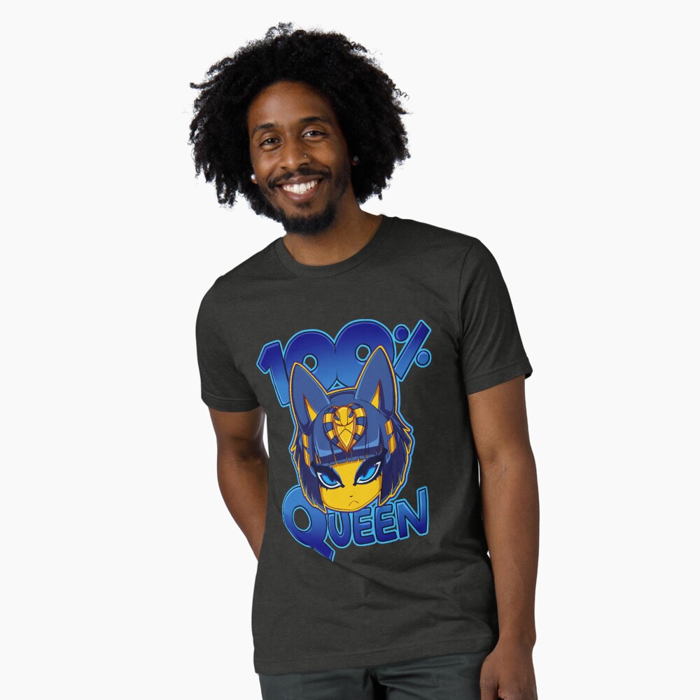 "100% queen Ankha" Sticker for Sale by Kronilix | Redbubble