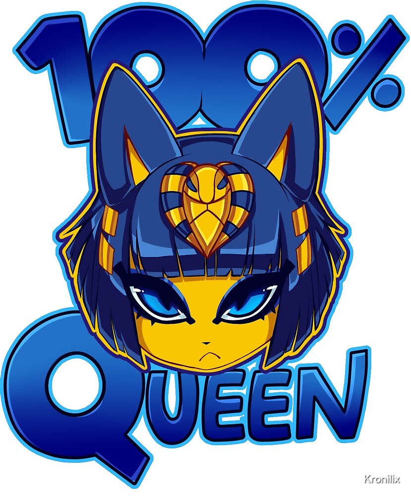 "100% queen Ankha" by Kronilix | Redbubble