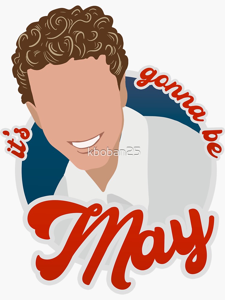 "It's Gonna Be May Justin Timberlake Meme Sticker" Sticker for Sale by ...
