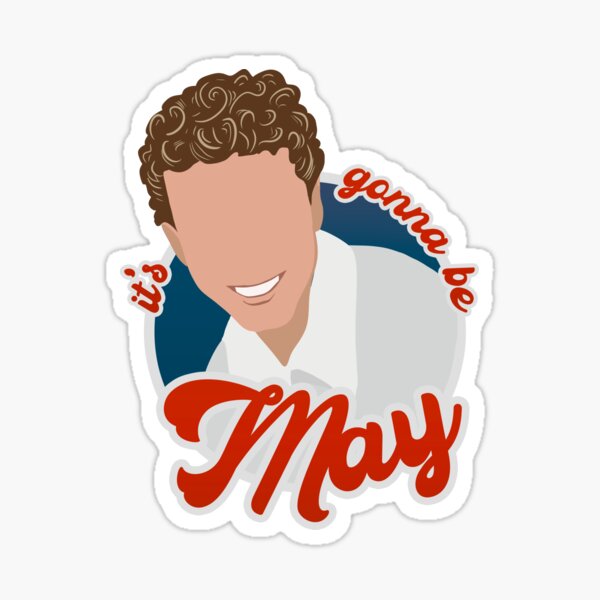 "It's Gonna Be May Justin Timberlake Meme Sticker" Sticker for Sale by ...