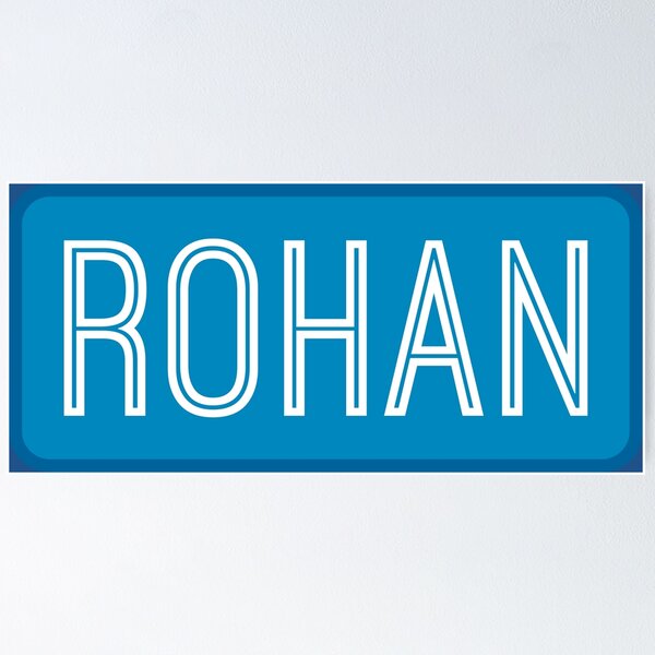 Rohan Name Wallpaper