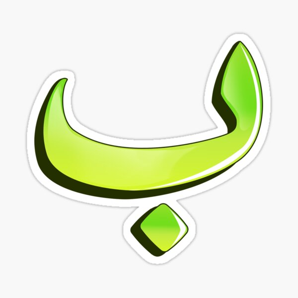"Arabic letter (ب) Character of the Arabic alphabet letters " Sticker ...