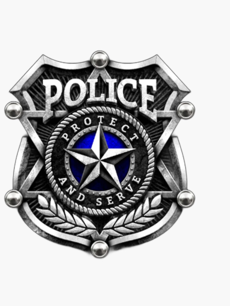 "Police" Sticker for Sale by VATAMAN-2 | Redbubble