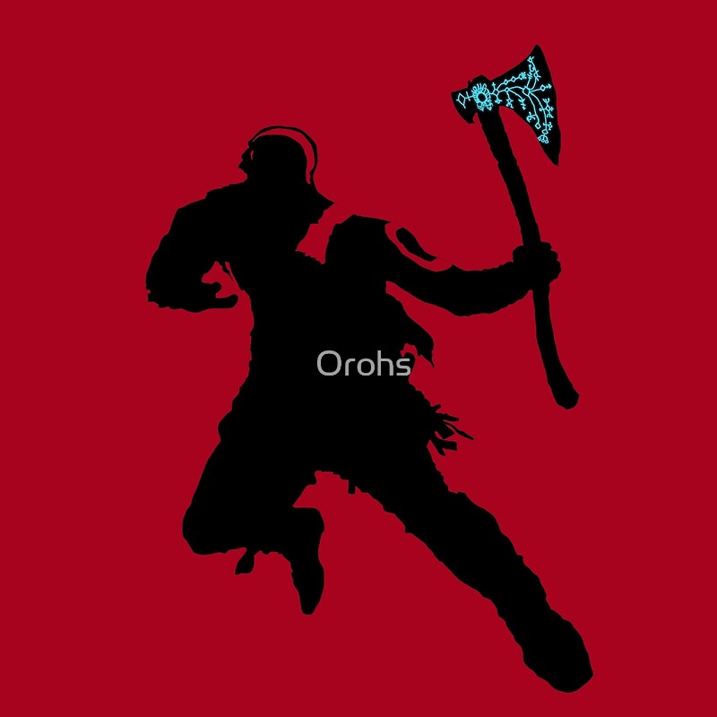 "Kratos is back!" by Orohs | Redbubble