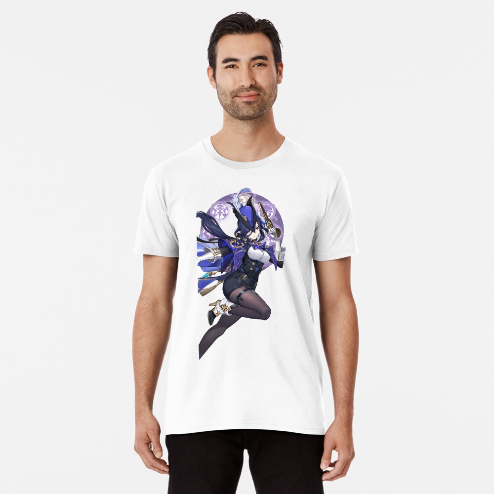 "Clorinde Genshin Impact" Sticker by bashhonkdesign | Redbubble