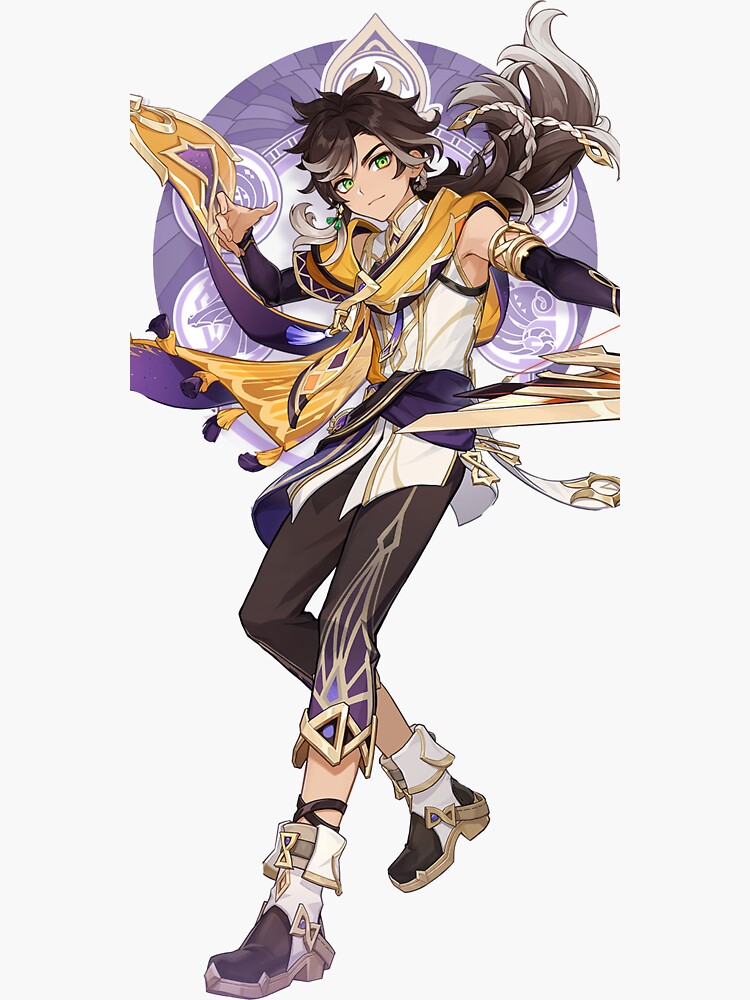 "sethos genshin impact" Sticker by bashhonkdesign | Redbubble