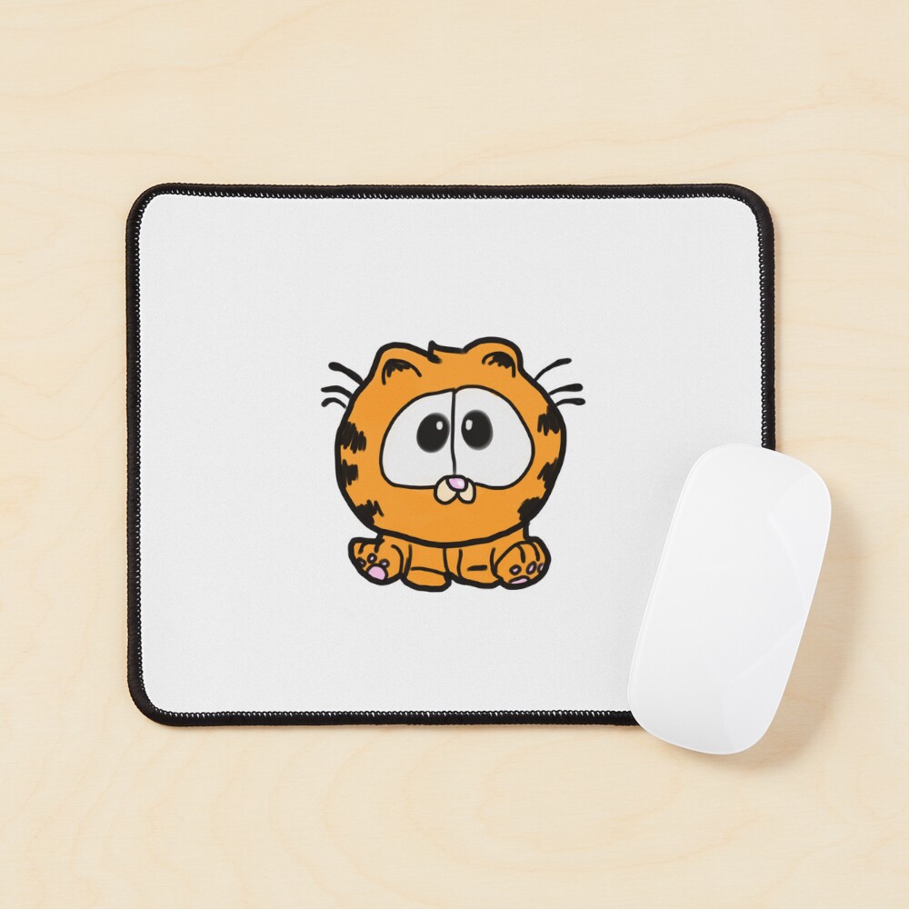 "Baby Garfield setting" Sticker for Sale by Splat- | Redbubble