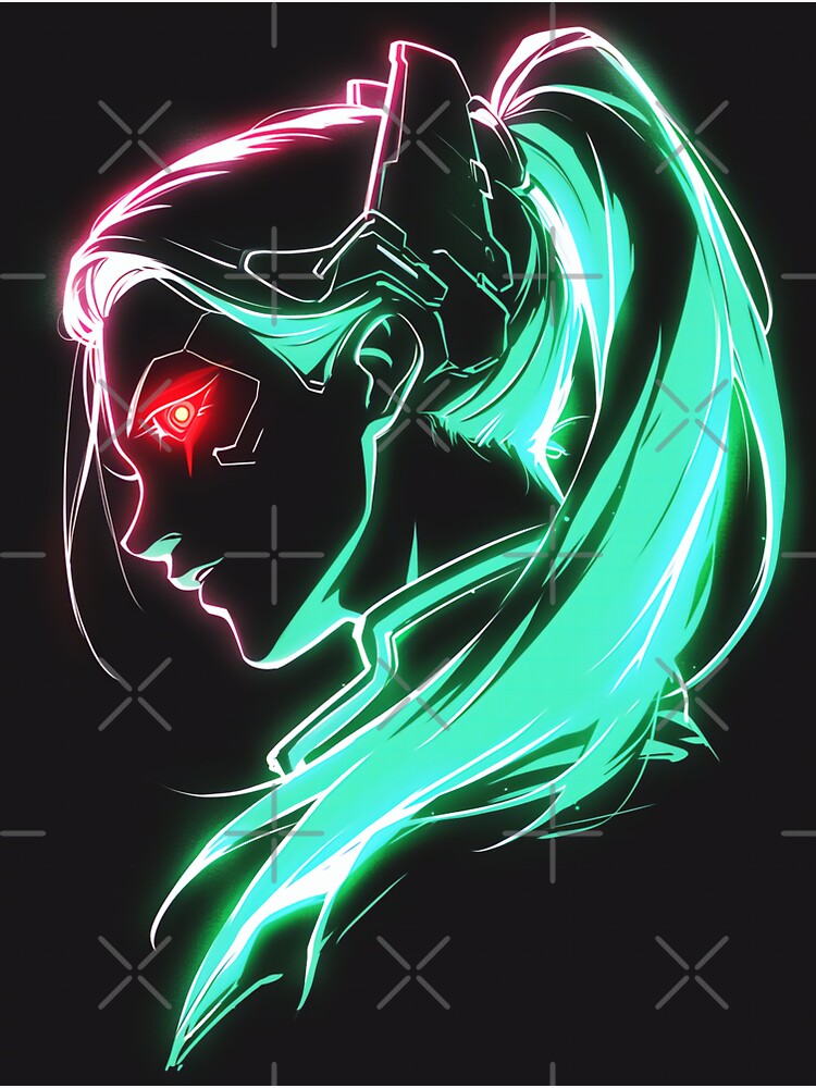"Neon Rebecca" Sticker for Sale by SchellStation | Redbubble