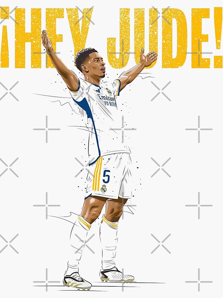 "Hey Jude" Sticker for Sale by zeba97 | Redbubble