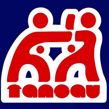 "Tansau Logo" Sticker for Sale by tortoisesensei | Redbubble