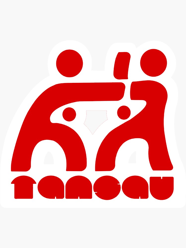 "Tansau Logo" Sticker for Sale by tortoisesensei | Redbubble
