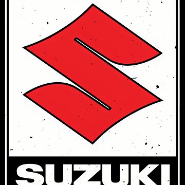 "Suzuki Motorcycles Vintage 70'S Logo" Sticker for Sale by Makeurazik ...