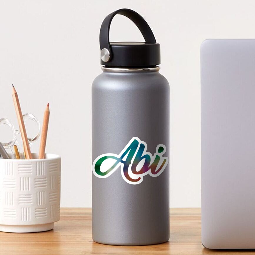 "Abi" Sticker for Sale by xRadicalRainbow | Redbubble