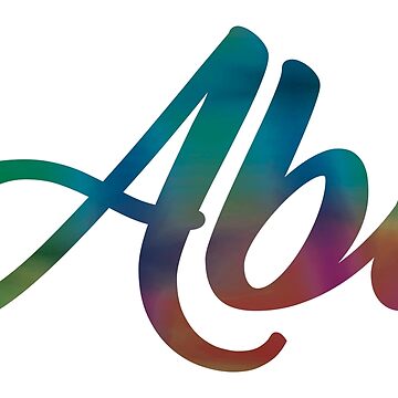 "Abi" Sticker for Sale by xRadicalRainbow | Redbubble