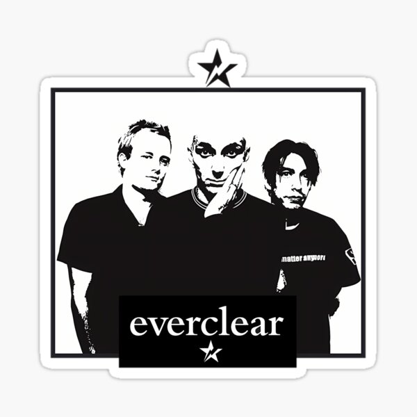 "Everclear Legendary Alternative Rock Band From The 1990'S" Sticker for ...