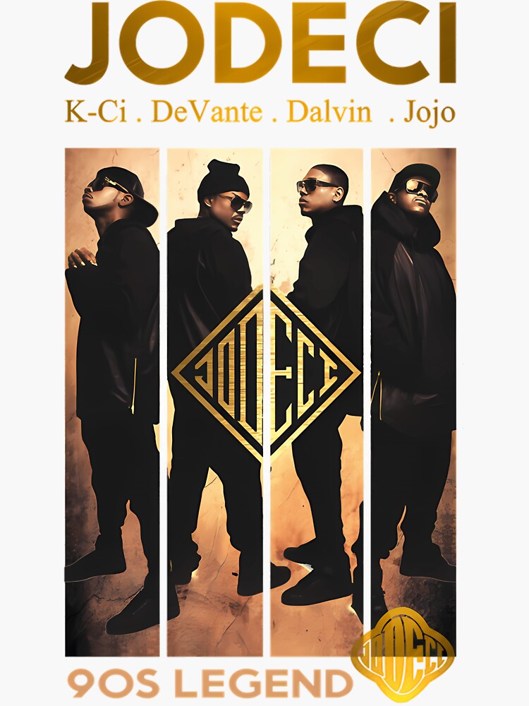 "Jodeci Band For Fans " Sticker for Sale by JudsonDickinson | Redbubble