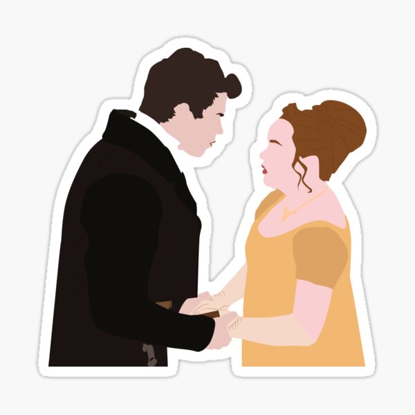 "Pen & Colin Bridgerton Netflix" Sticker for Sale by KamiTrendz | Redbubble