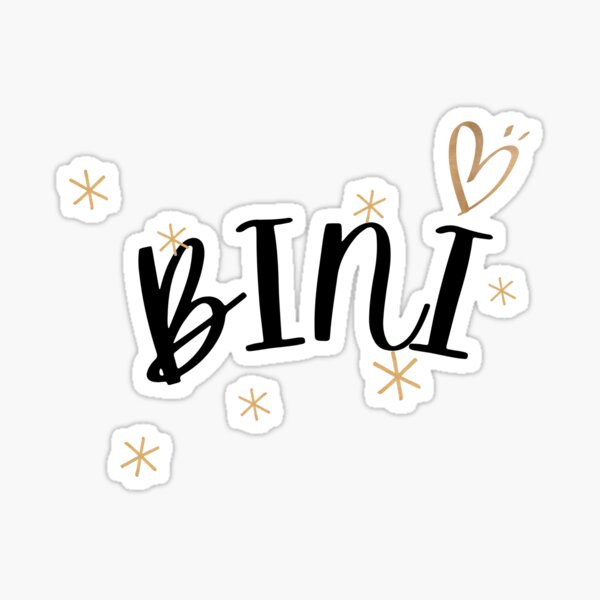 "PPop Bini" Sticker for Sale by ArtyTita | Redbubble