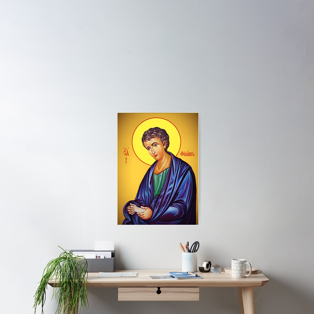 "Saint Apostle Philip, Orthodox icon " Sticker for Sale by orthodox ...