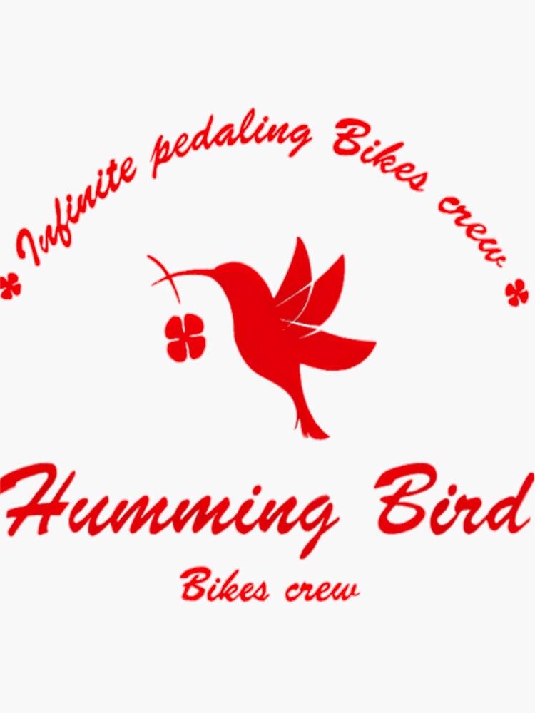 "Humming Bird Crew Logo Windbreaker" Sticker for Sale by Lottieutmann ...