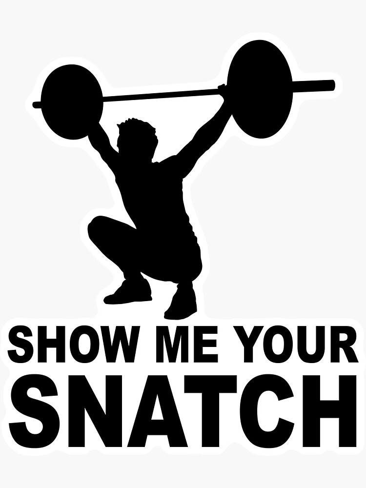 "Show me your snatch version 1" Sticker for Sale by gmcreates | Redbubble