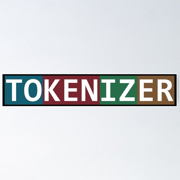 ""TOKENIZER" Artificial Intelligence, LLM, Deep Learning, AI" Poster ...
