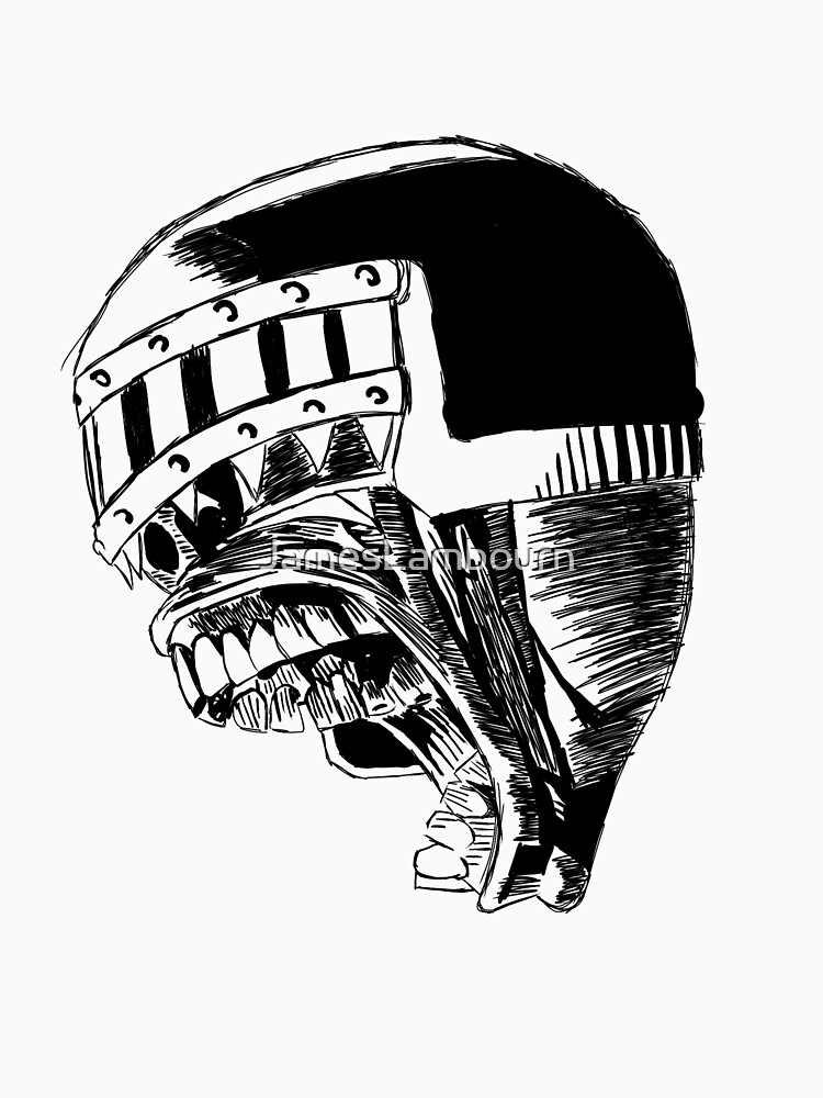 "Judge Death Headshot" T-shirt for Sale by JamesLambourn | Redbubble ...